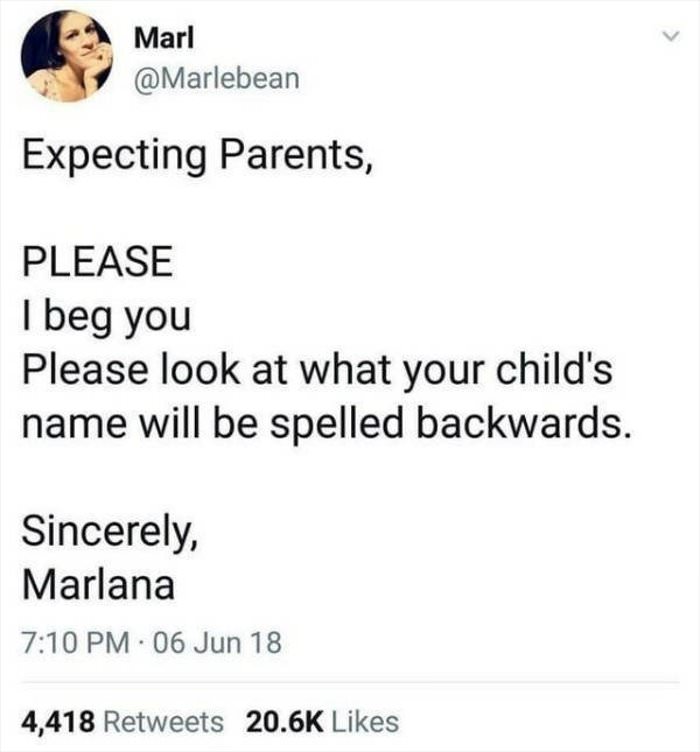 Name Spelled Backwards