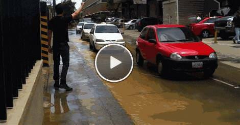 getting over the puddle | Gifs