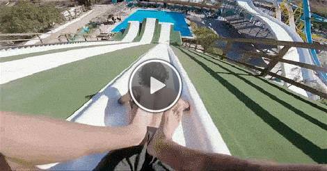 long slide long jump | Gifs