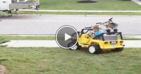 running him over | Gifs