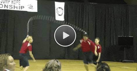 some awesome jump roping | Gifs