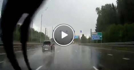 someone was driving too fast | Gifs