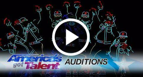 Light Balance Dancers Light Up The Stage