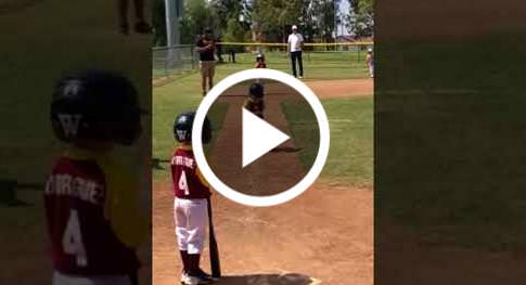 Little Boy Running In Slow Motion